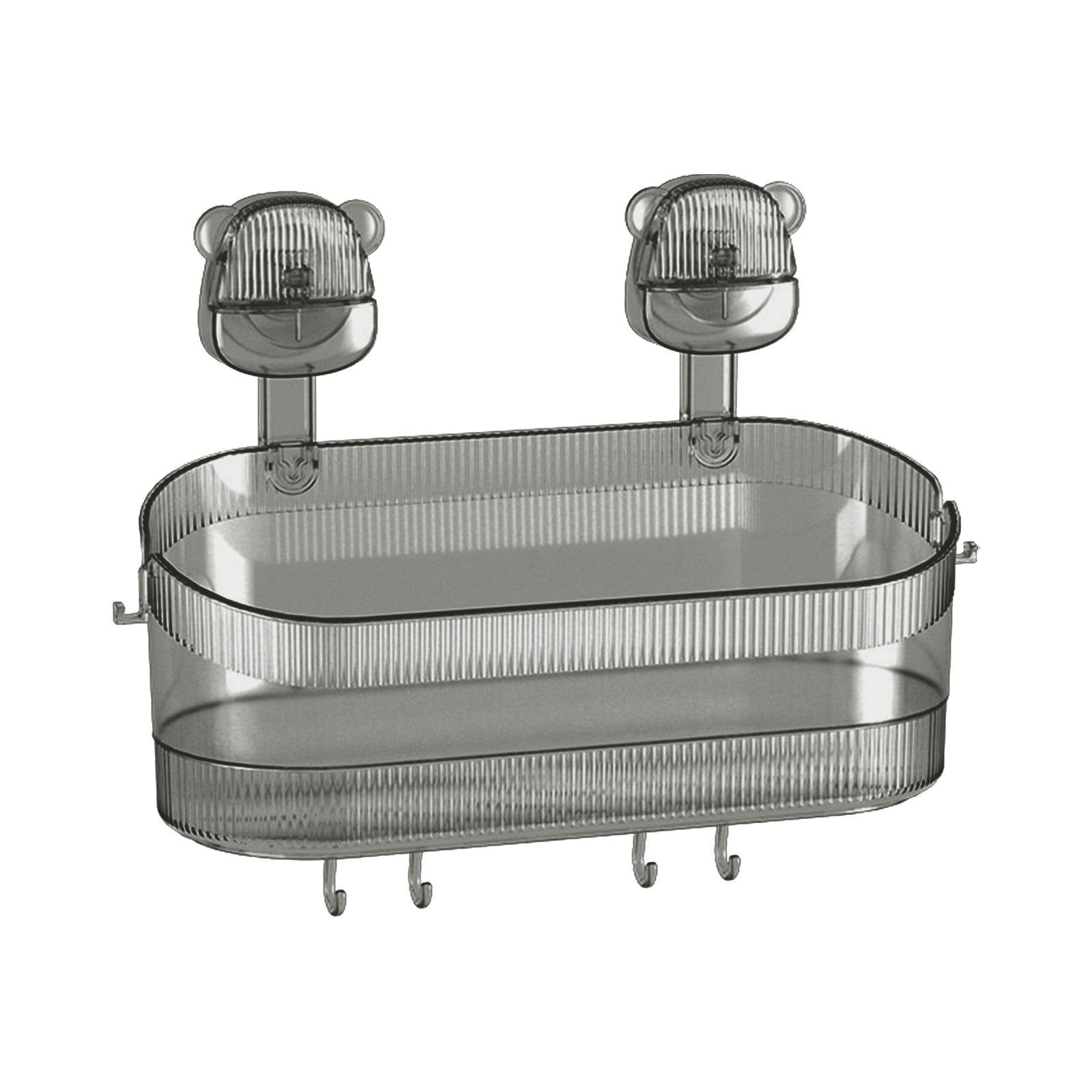 LAILLSH 2026 New Arrival Rack No Drill Bathroom Suction Storage Box ...