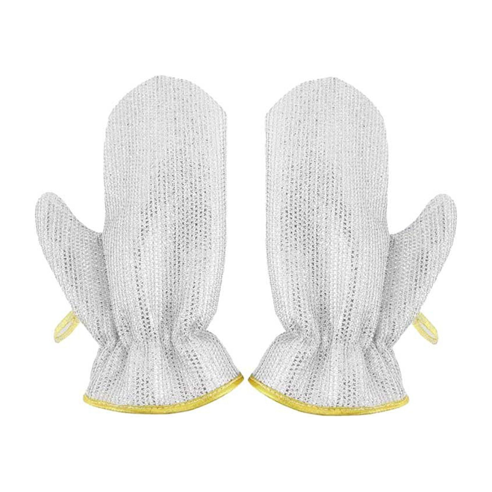 LAILLSH 2026 New Gloves Disposable Large Wire Dishwashing Gloves ...