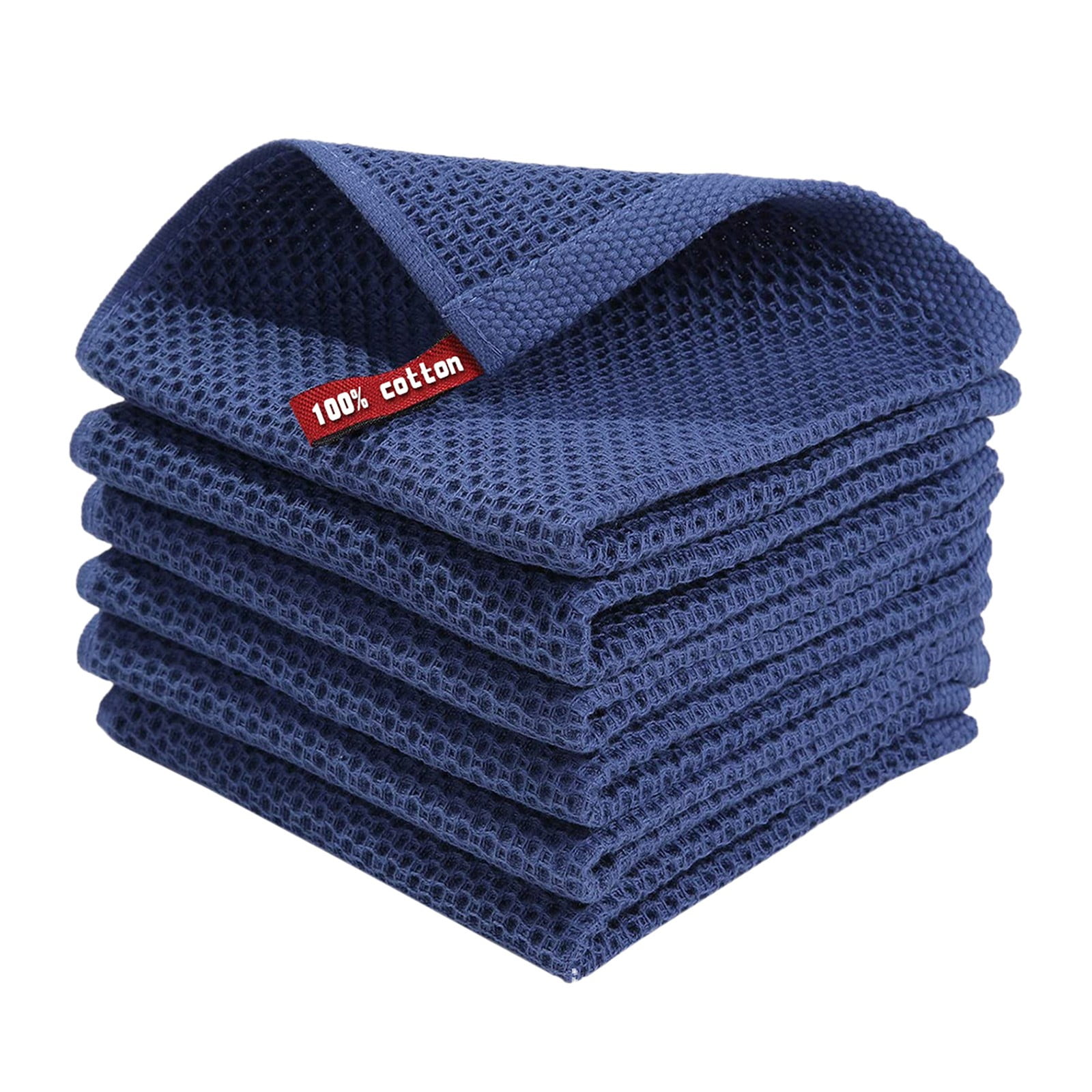 LAILLSH Checkered Microfiber Dishcloths Quick Dry Kitchen Cleaning ...