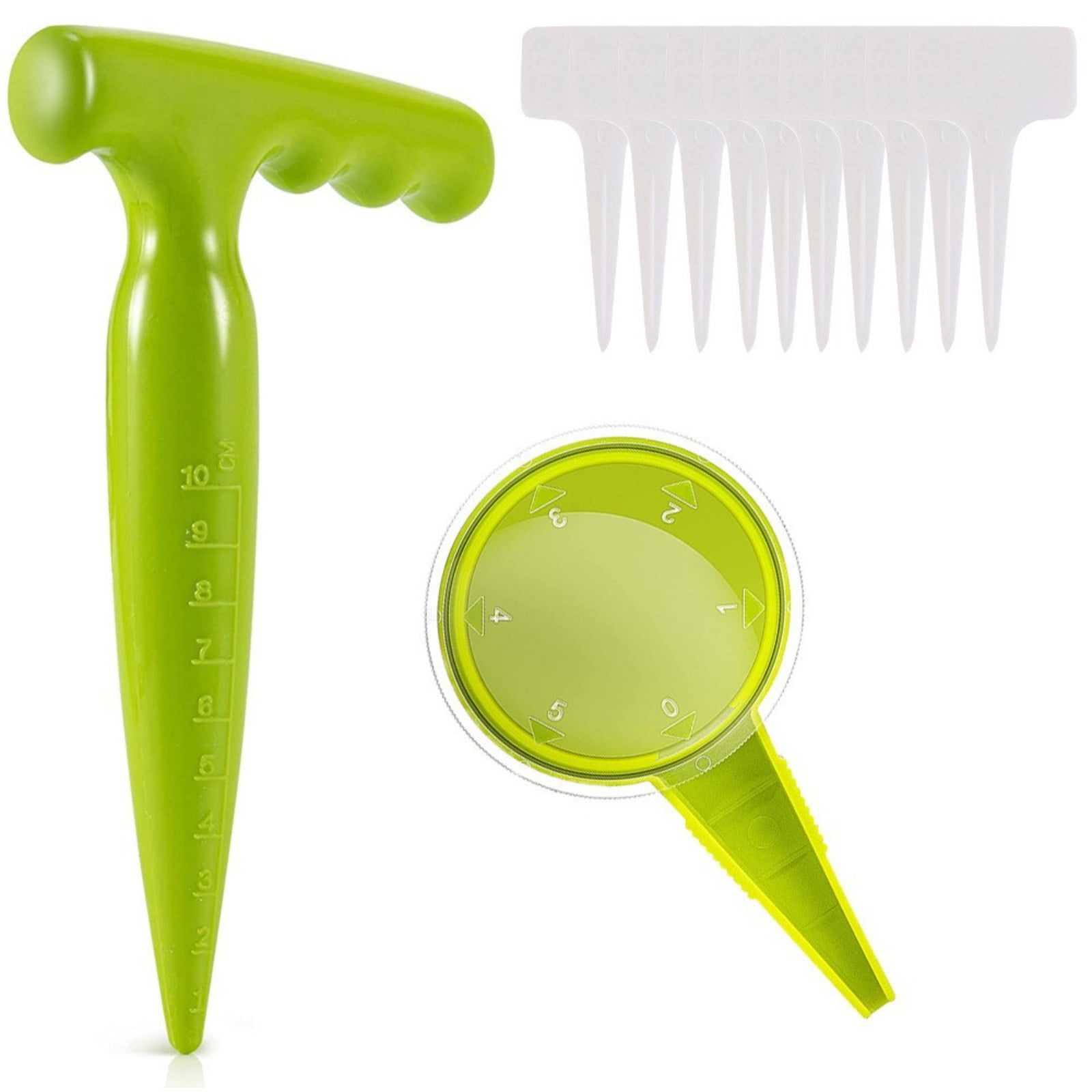 LAILLSH Sowing Seed Dispenser Hand Tool, Handheld Garden Seeder Sower ...