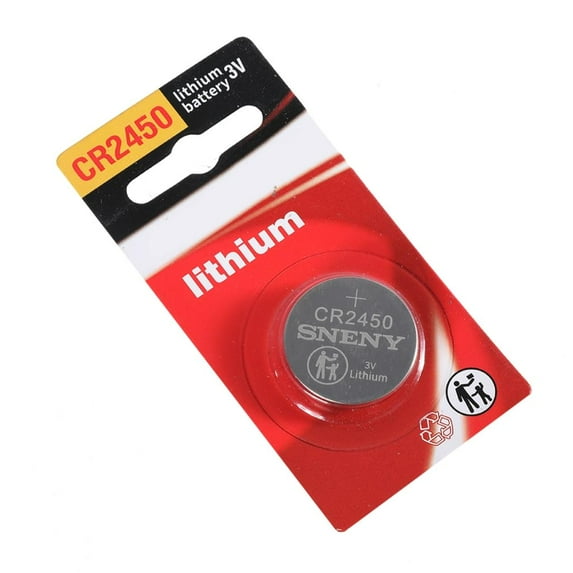 LAIQIEN Button Battery 3V CR2450 Cell Coin Coin Button Cell 3V Lithium ...