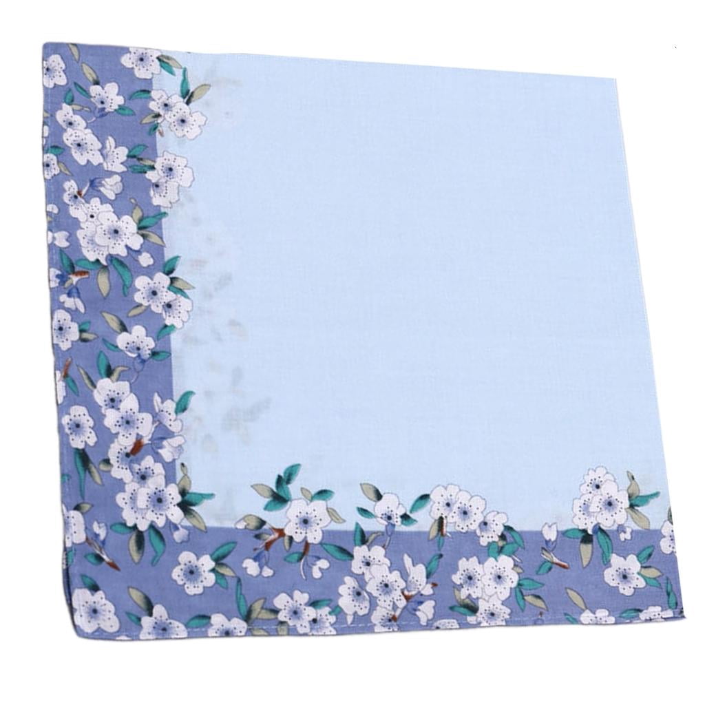 LAIQIEN Cotton Handkerchief Gentle on Skin Strong Absorption Pocket ...