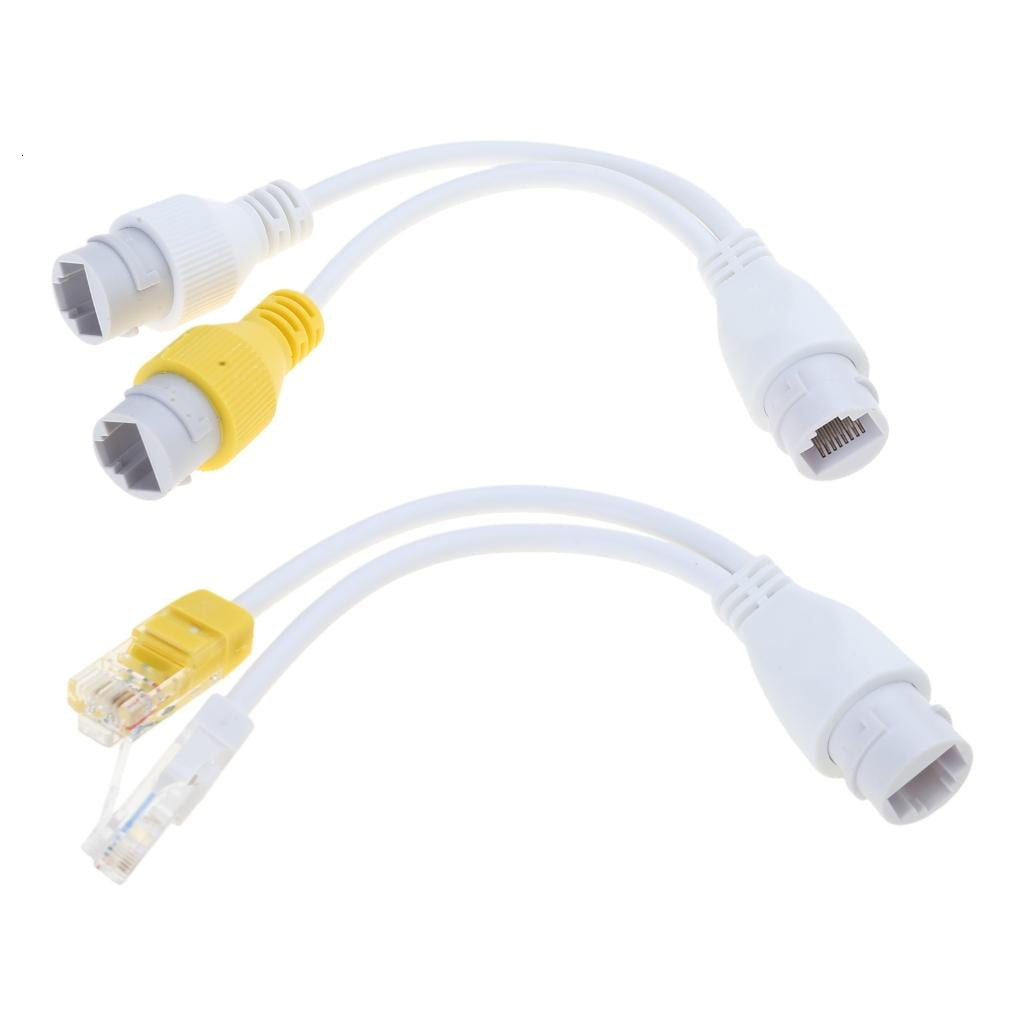 LAIQIEN Easy to Use Ethernet PoE Splitter Combiner RJ45 Connectors for ...