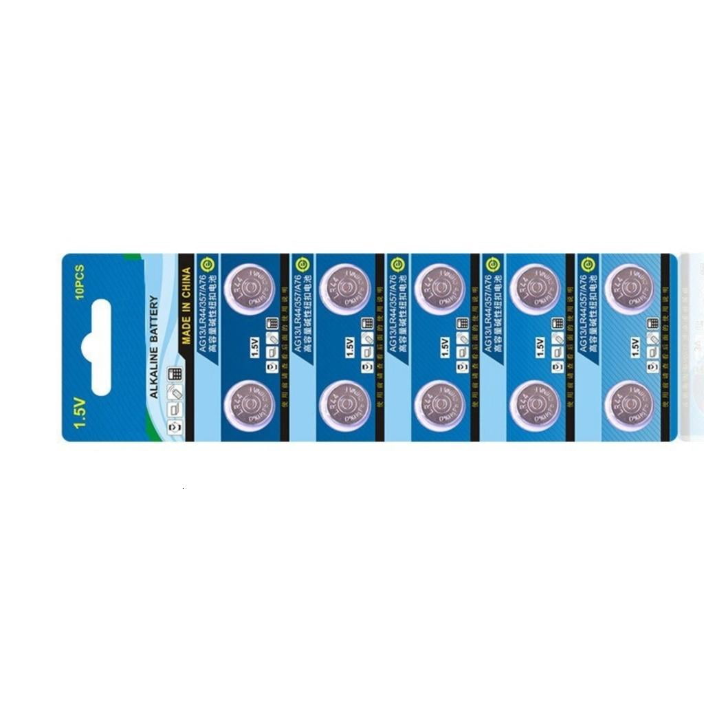 LAIQIEN Long Lasting Power 20/10Piece LR44 AG13 Alkaline Button Coin ...