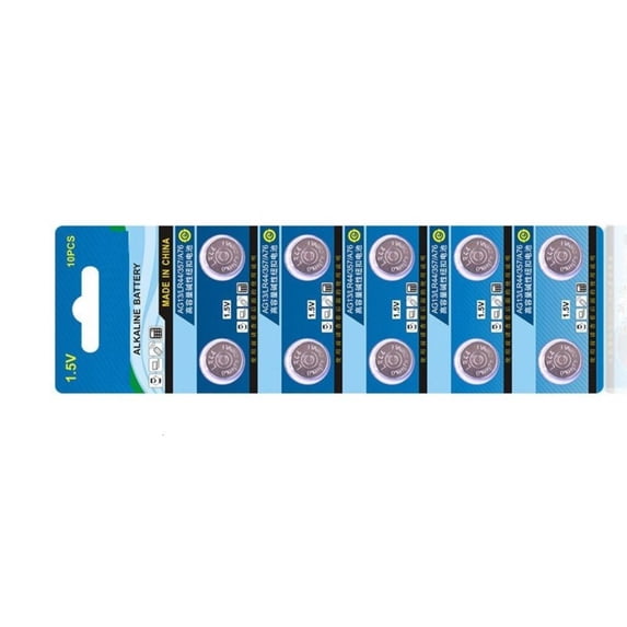 LAIQIEN Long Lasting Power 20/10Piece LR44 AG13 Alkaline Button Coin ...