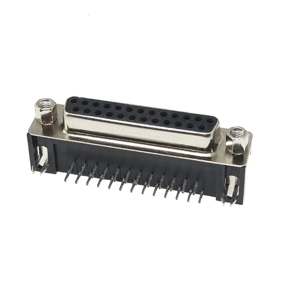 LAIQIEN Male/Female Right Angles PCB Mount Connectors Signal ...