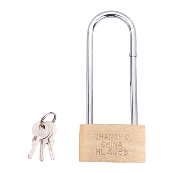 LAIQIEN Multipurpose Padlocks Outdoor Lock Long Shackles Secure ...