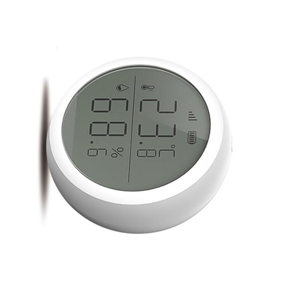 LAIQIEN Portable Wireless Temperature Gauge Humidity Detector Monitor ...