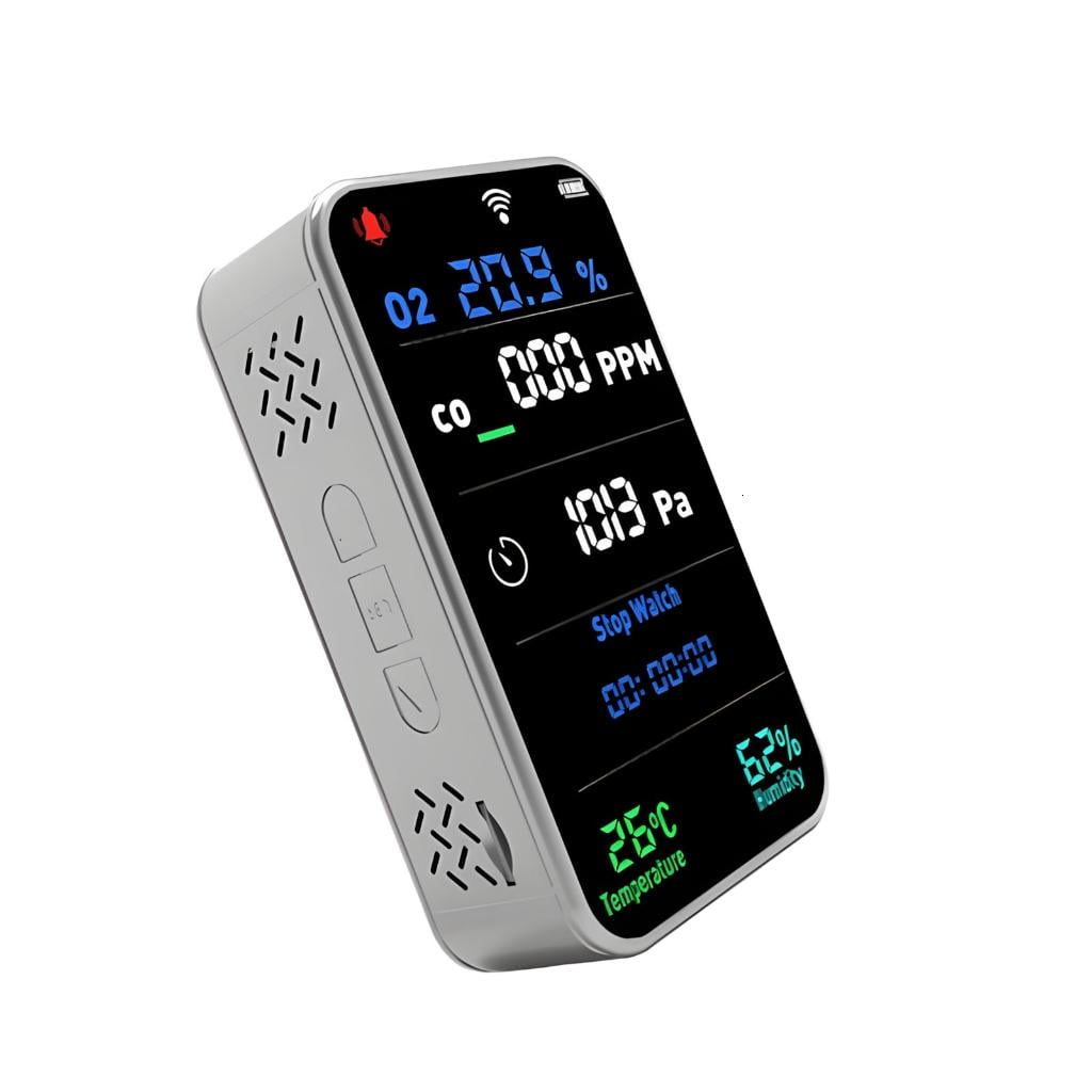 LAIQIEN Professional CO Gas Detectors Oxygen Monitor Environmental ...