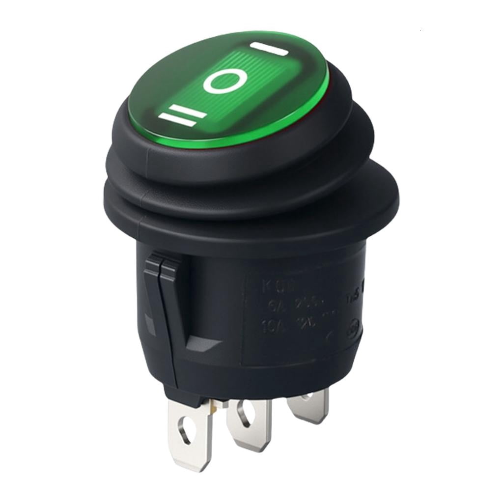 LAIQIEN Resilient Circular Boats Switches Oil Resistant 3 Pin Switches ...