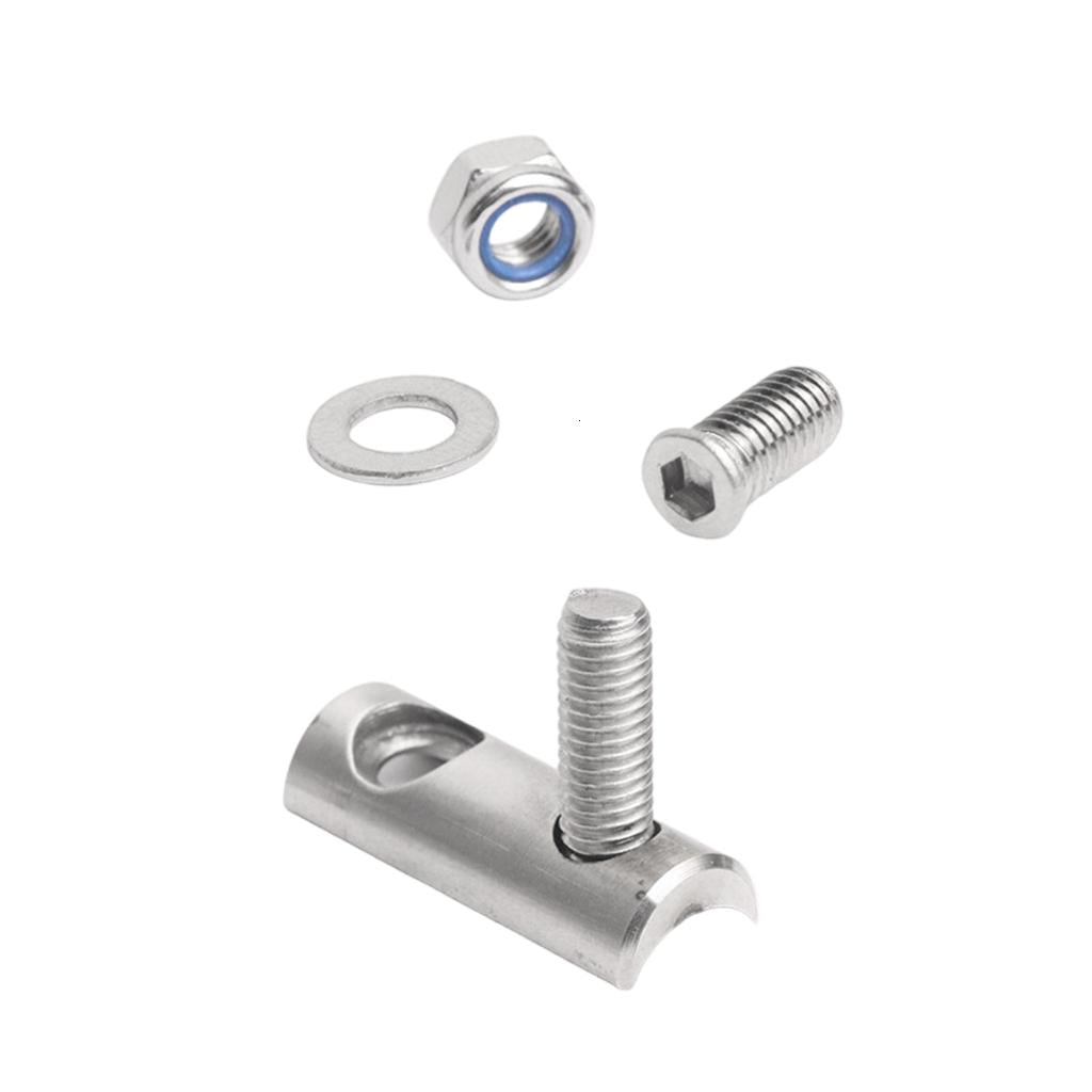 LAIQIEN Stainless Steels Bike Derailleur Extender Length 27mm Front ...