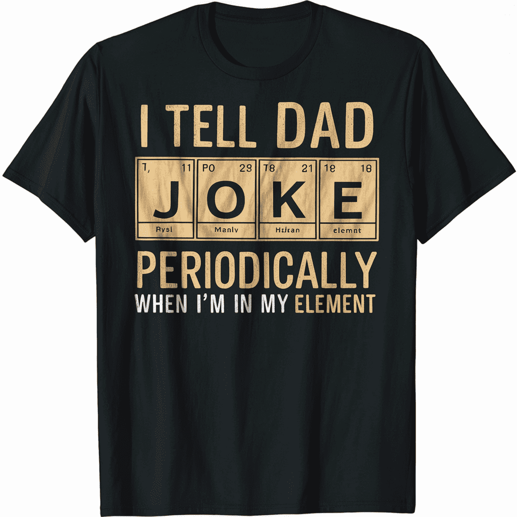 LAKIDAY I Keep All Dad Jokes Funny Father T Shirt Dad Sarcastic Humor ...