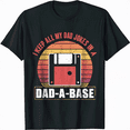 LAKIDAY I Keep All My Dad Jokes Funny Dad T Shirt Father's Day Graphic ...