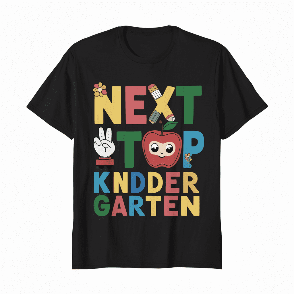 LAKIDAY Next Stop Kndder Garten T-Shirt End of the 5th Grade Funny ...