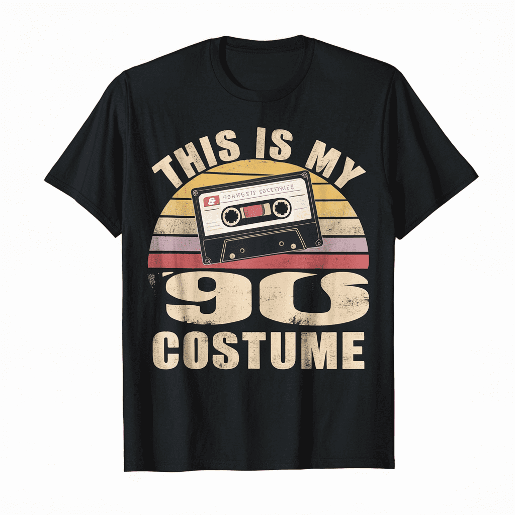 LAKIDAY This is My 90s Costume T Shirt Trending Tee Tops Missing Old ...