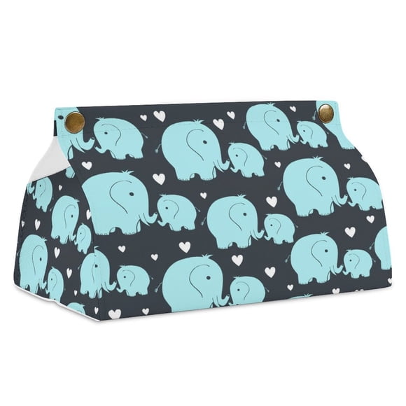 Elephant Tissue Box Cover