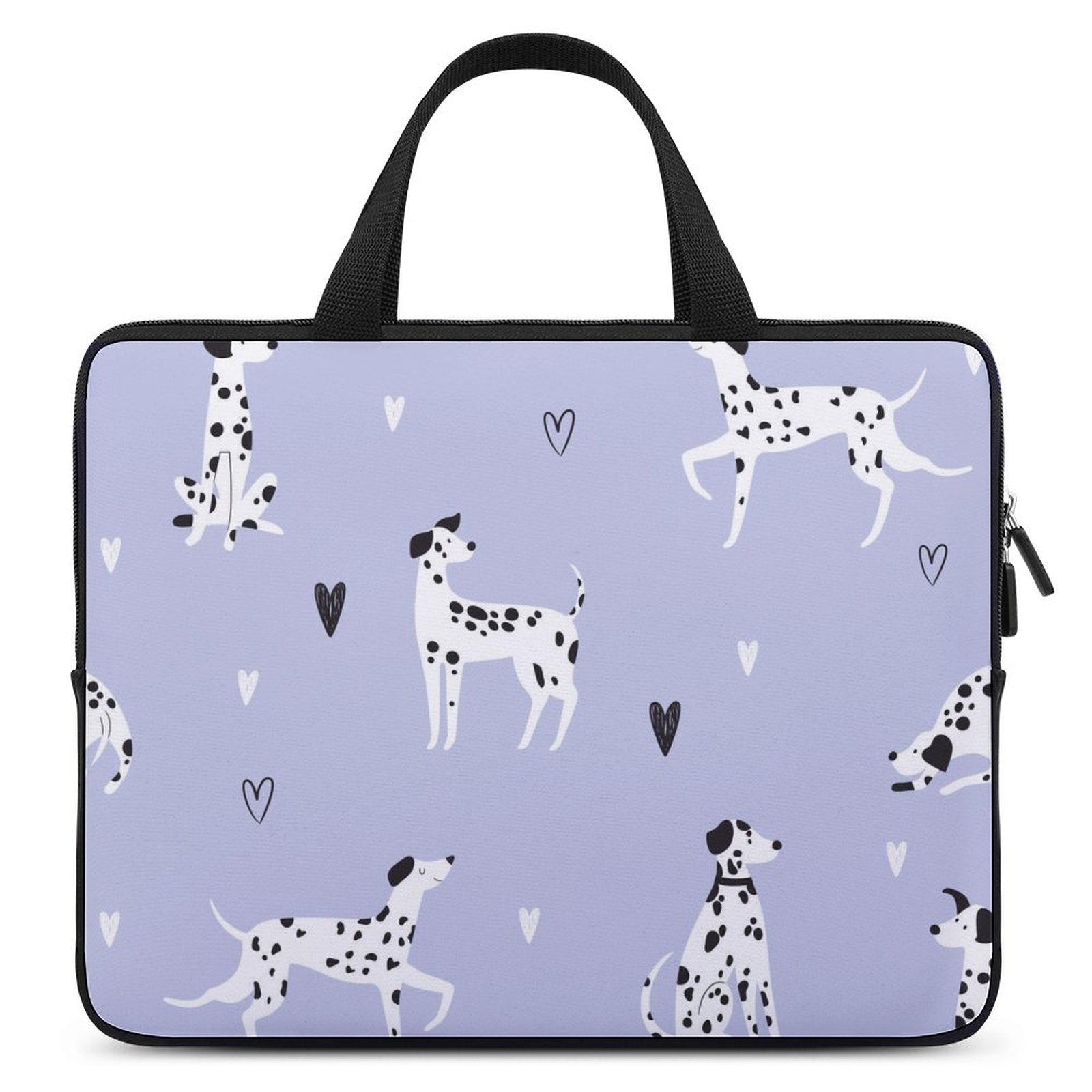 LAKIMCT Funny Cartoon Spotted Dogs Laptop Bag Computer Bag Briefcase ...