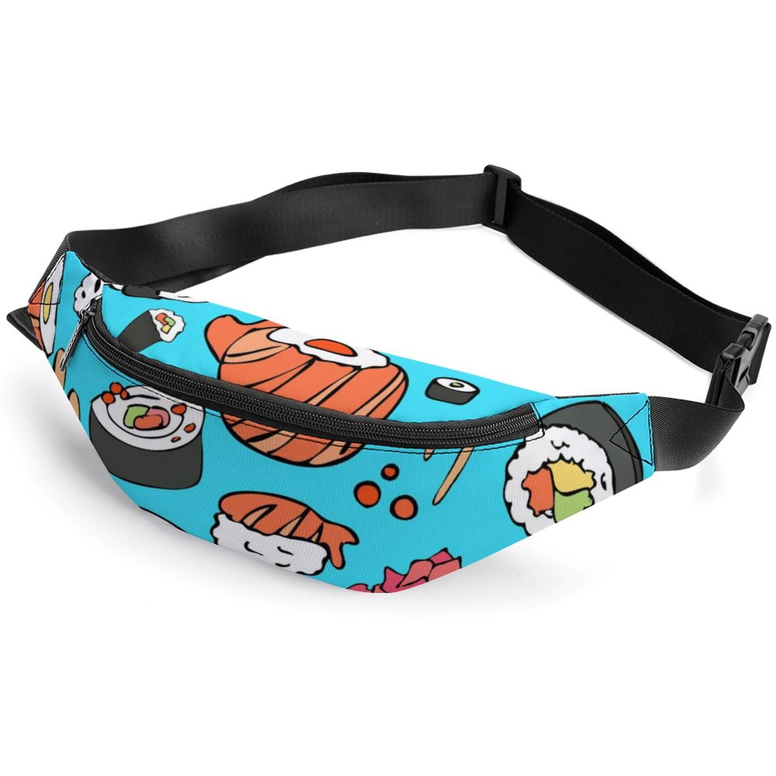 LAKIMCT Japan Sushi Pattern Fanny Pack for Men Women Waterproof Belt ...