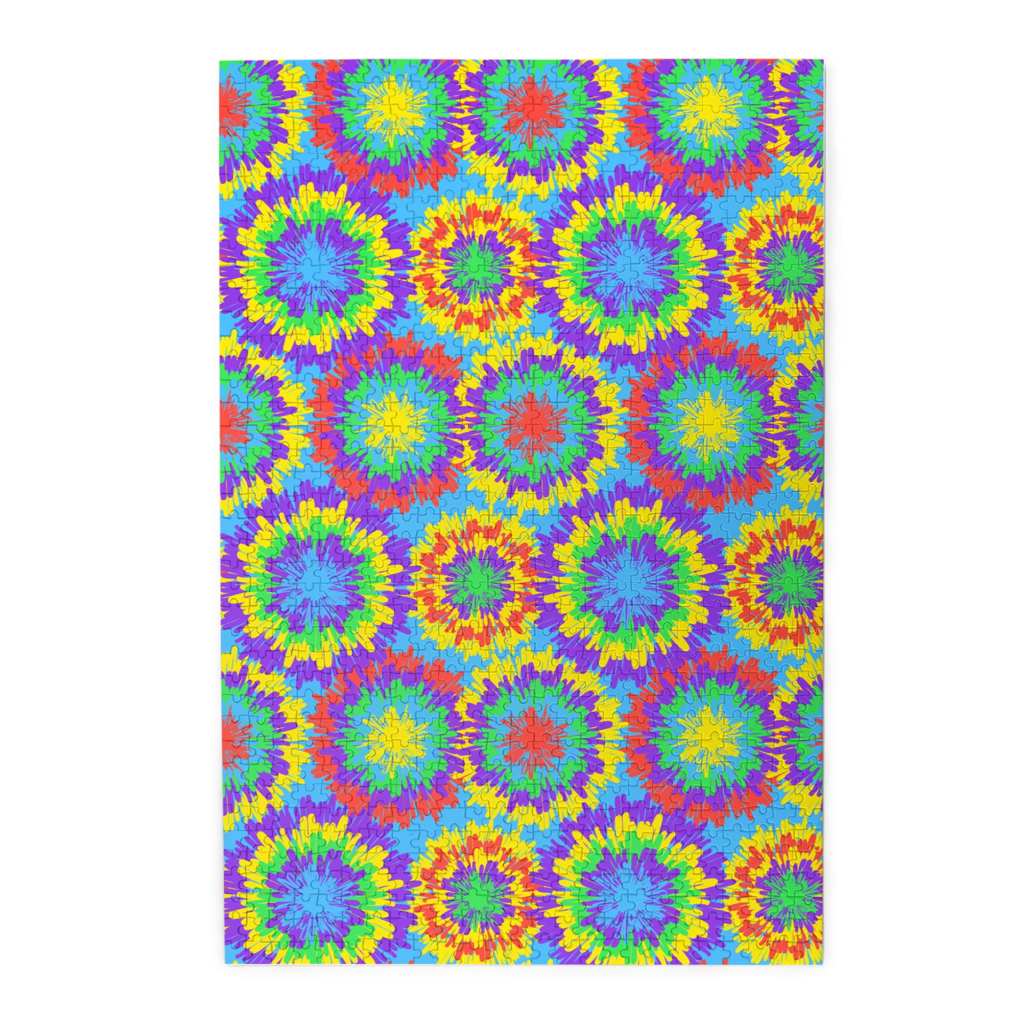 LAKIMCT Splash Drops Jigsaw Puzzles 1000 Pieces, Wooden Puzzle Pieces ...