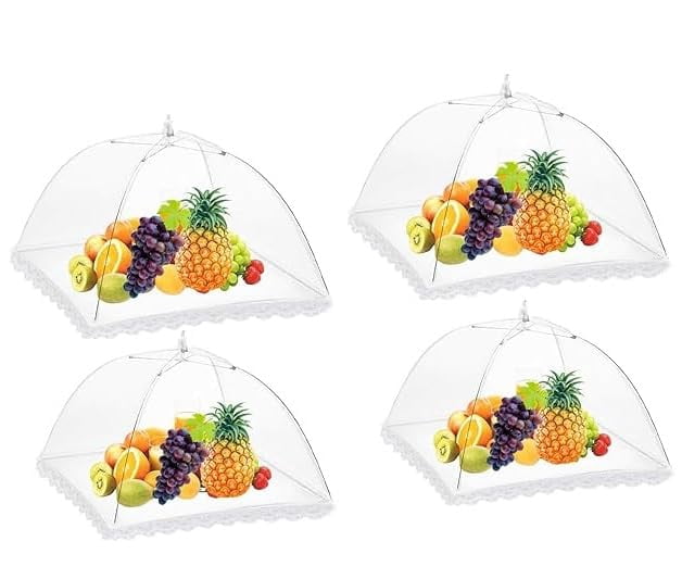 LAKSHMINARAYAN SALES Mesh Food Covers for Outside Upgraded 17x17 in ...