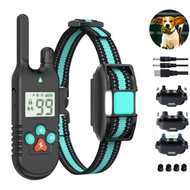 Petrainer Waterproof Dog Shocker with Remote, Beep/Vibra/Shock E-Collar ...