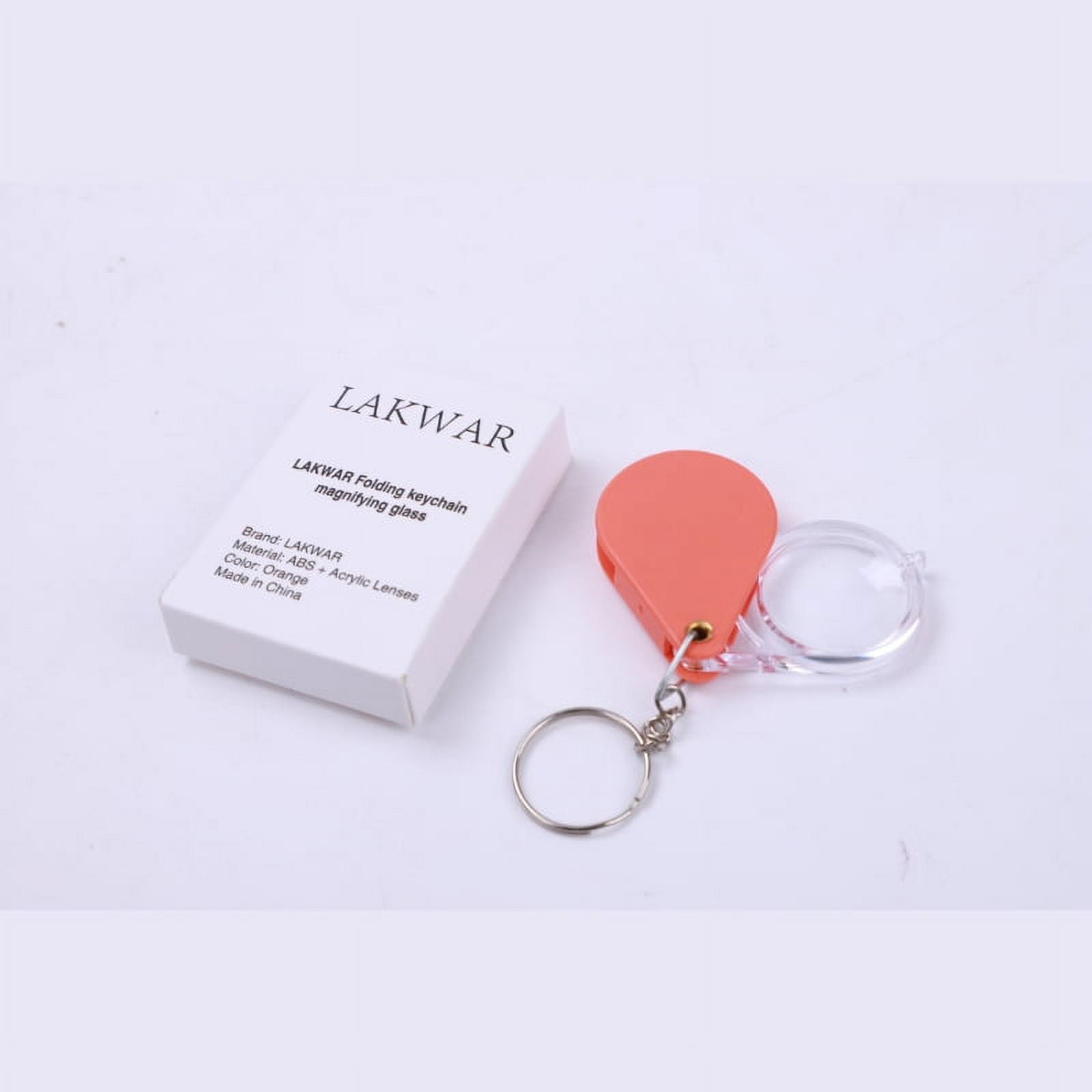 LAKWAR Folding keychain magnifying glass - Walmart.com