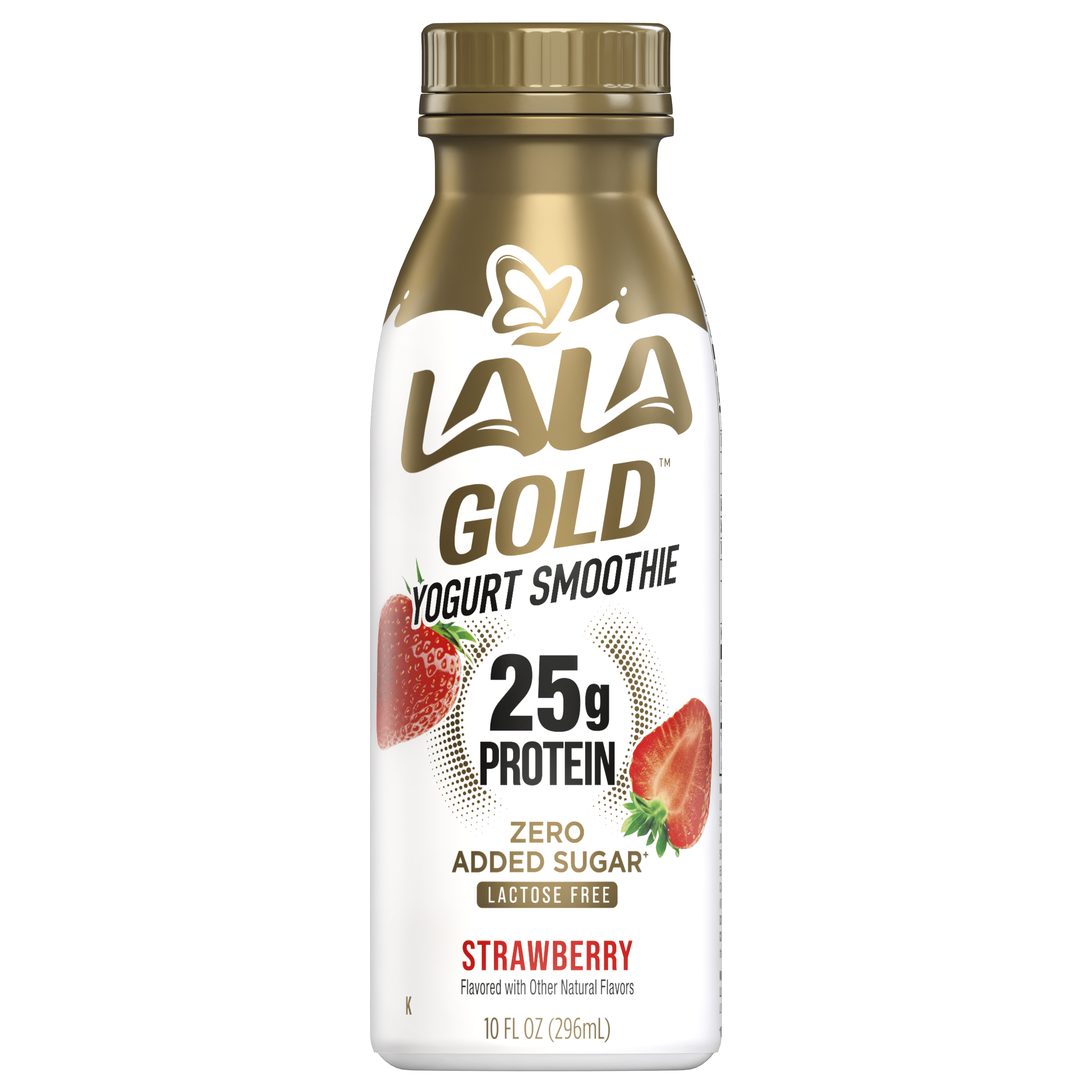 LALA Gold High Protein Probiotic Drinkable Fat-Free Yogurt Smoothie ...