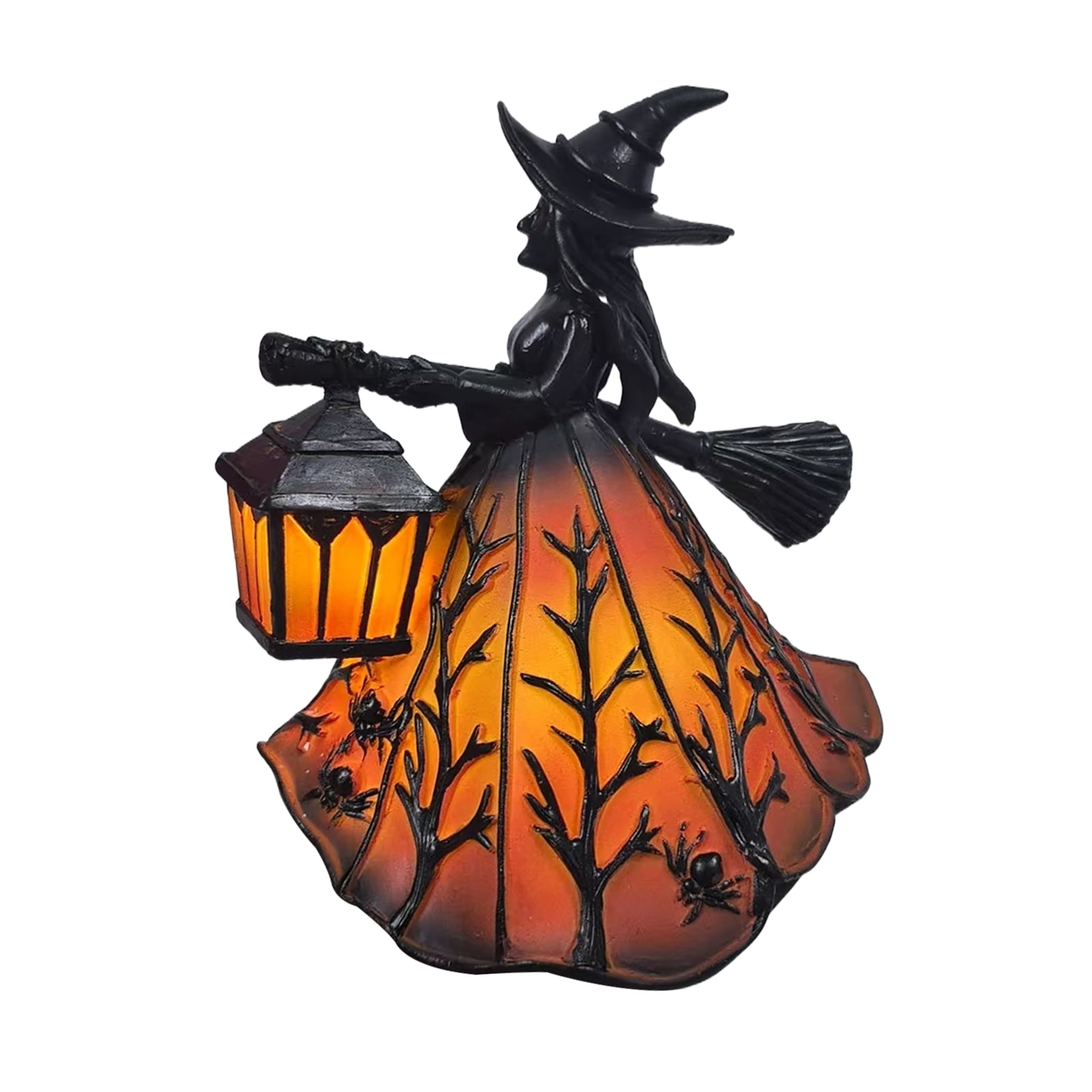 LALA Halloween Decorations Indoor Gothic Witch Decoration Spooky ...