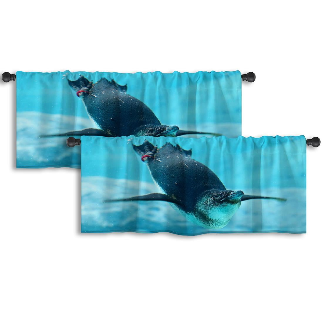 LALILO Kitchen Curtain Valance Australia Sydney Life Sea Rod Pocket ...