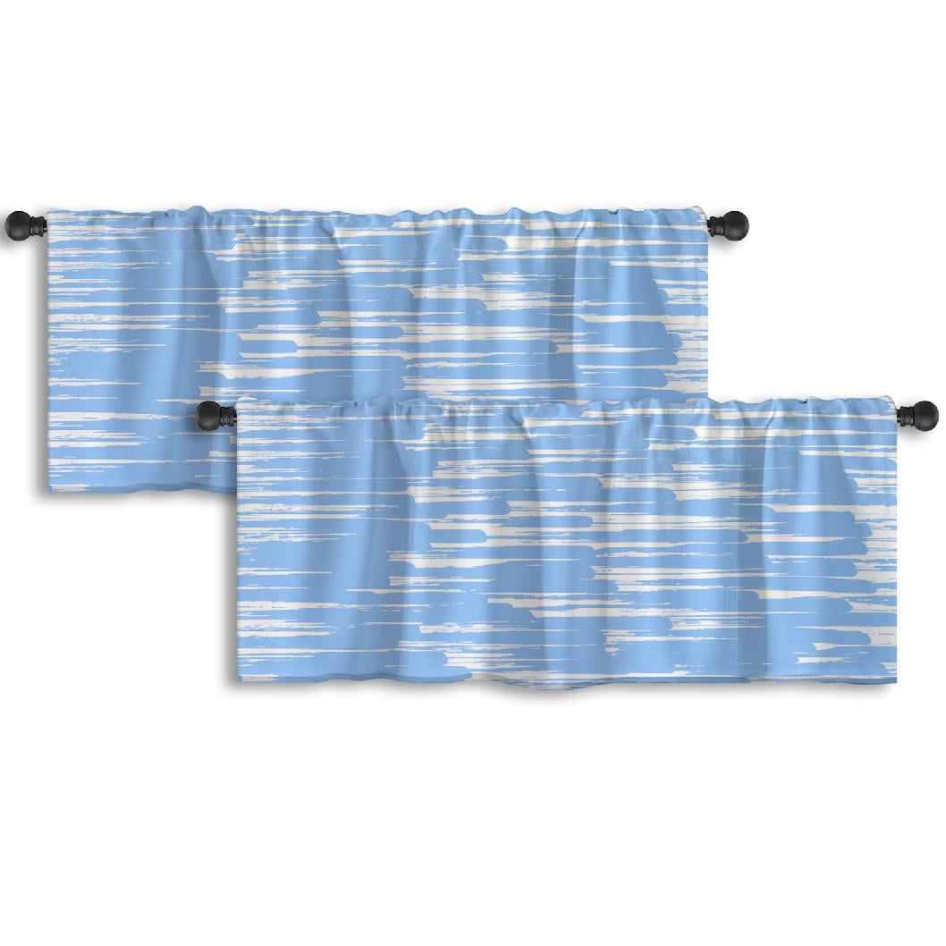 LALILO Kitchen Curtain Valance Castle Scotland Uk Castle Rod Pocket ...