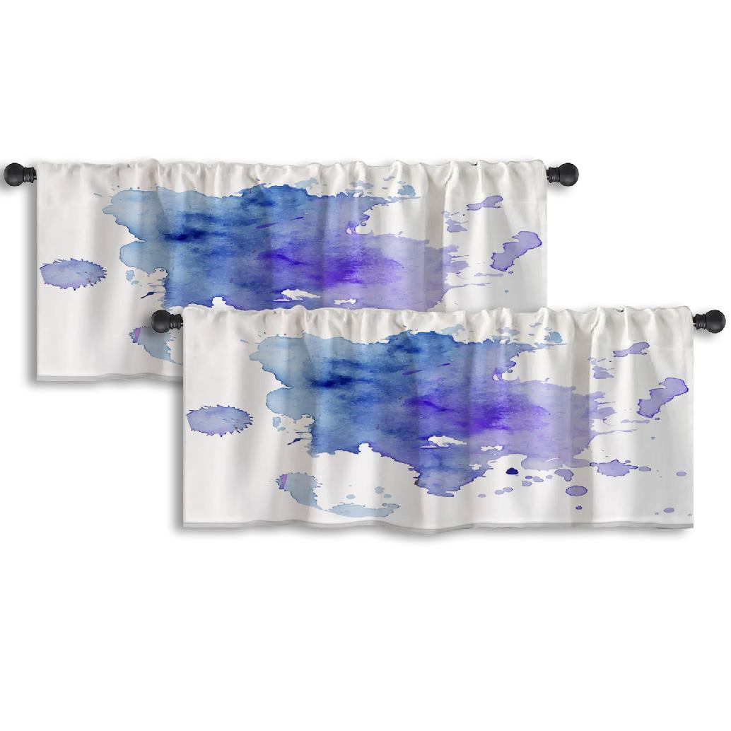 LALILO Kitchen Curtain Valance Fairy Tale Theme Princess Rod Pocket ...