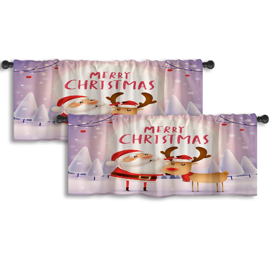 LALILO Kitchen Curtain Valance Map Australia Australia Map Rod Pocket ...