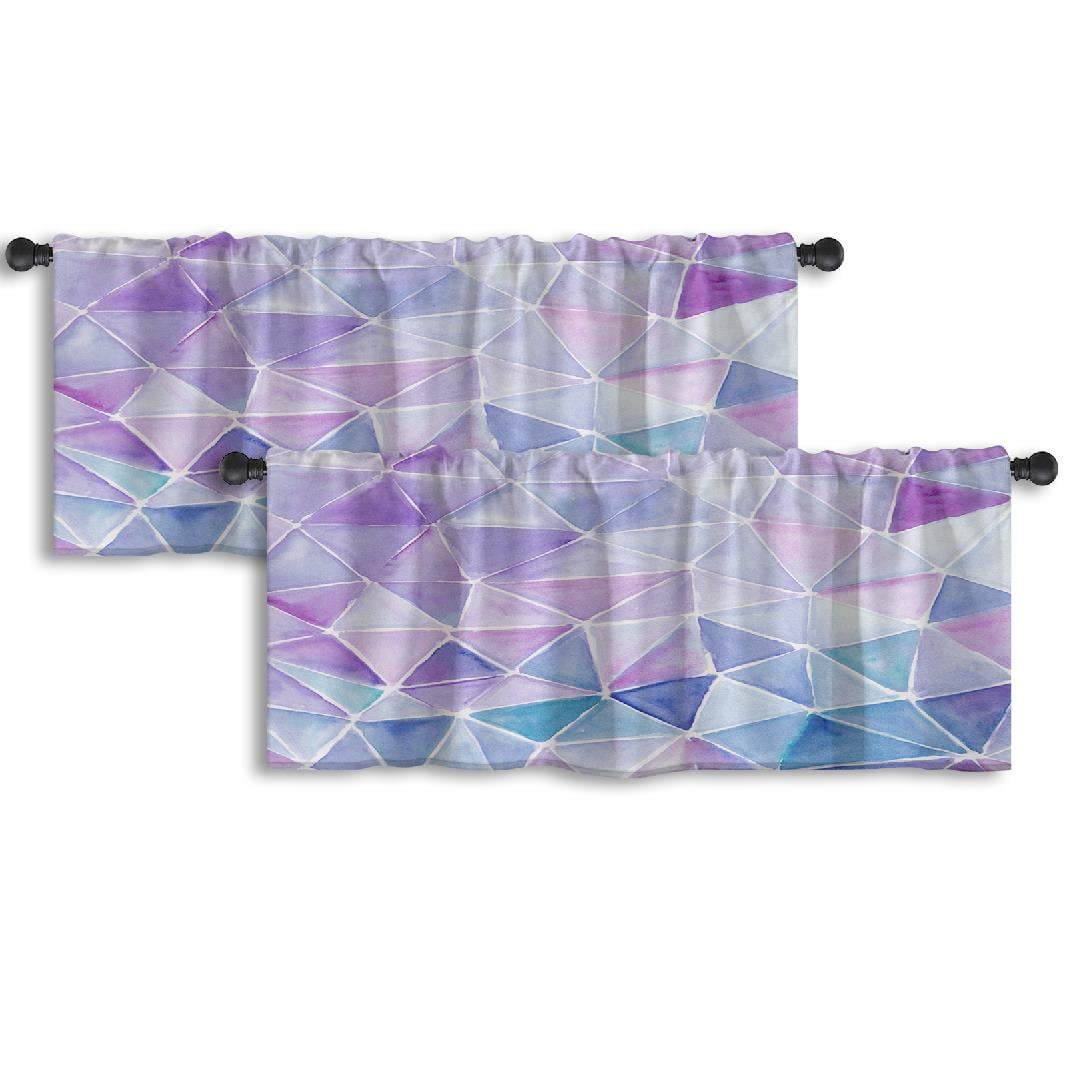 LALILO Kitchen Curtain Valance Medieval Castle England Castle Rod ...