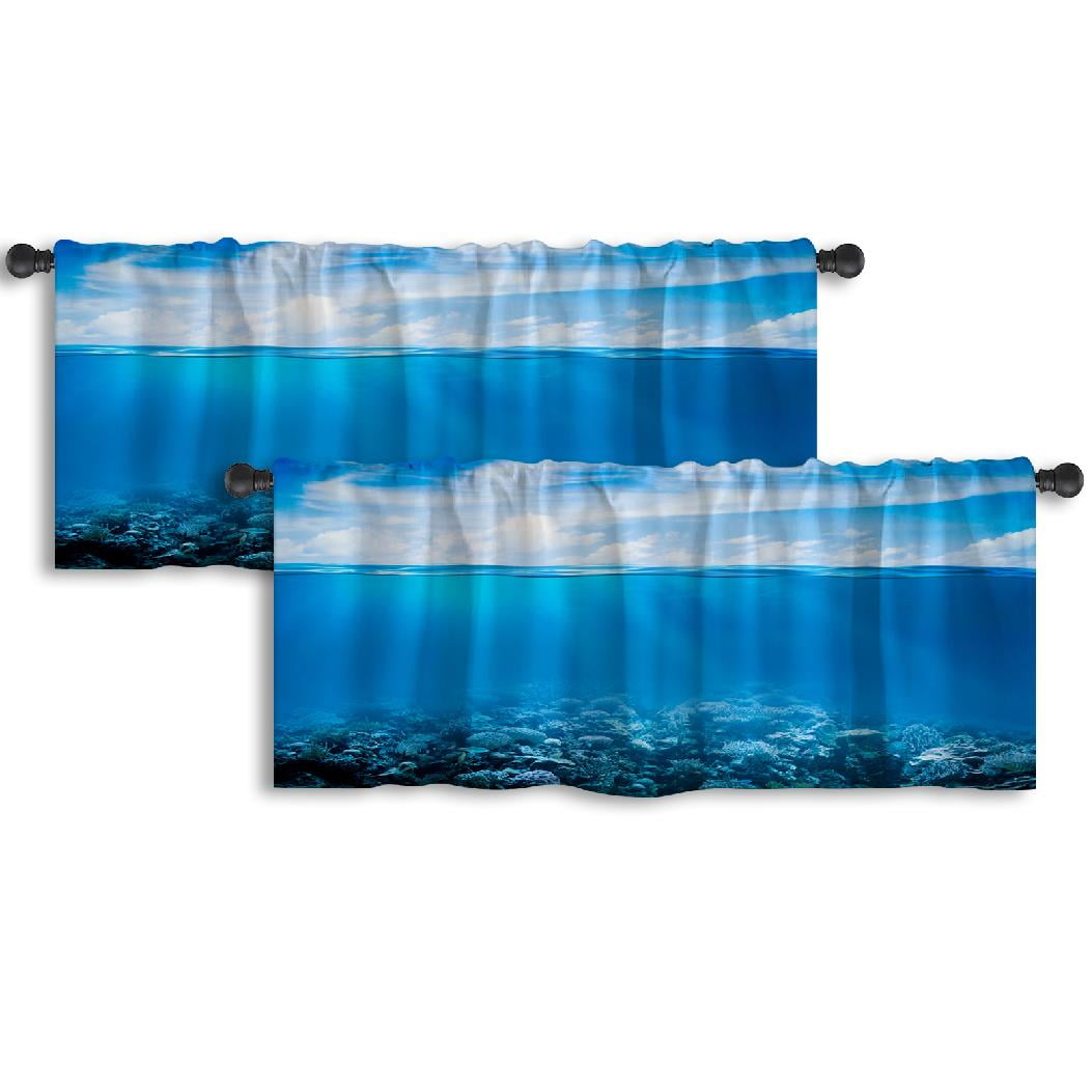 LALILO Kitchen Curtain Valance Military Soldiers Military Rod Pocket ...