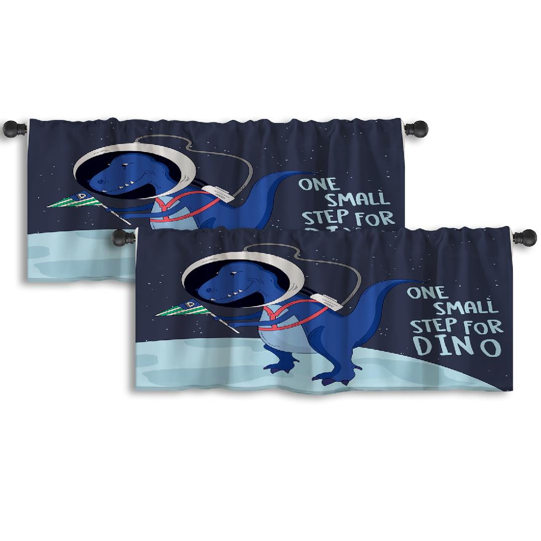 LALILO Kitchen Curtain Valance Mountain Bike Single Track Bike Rod ...