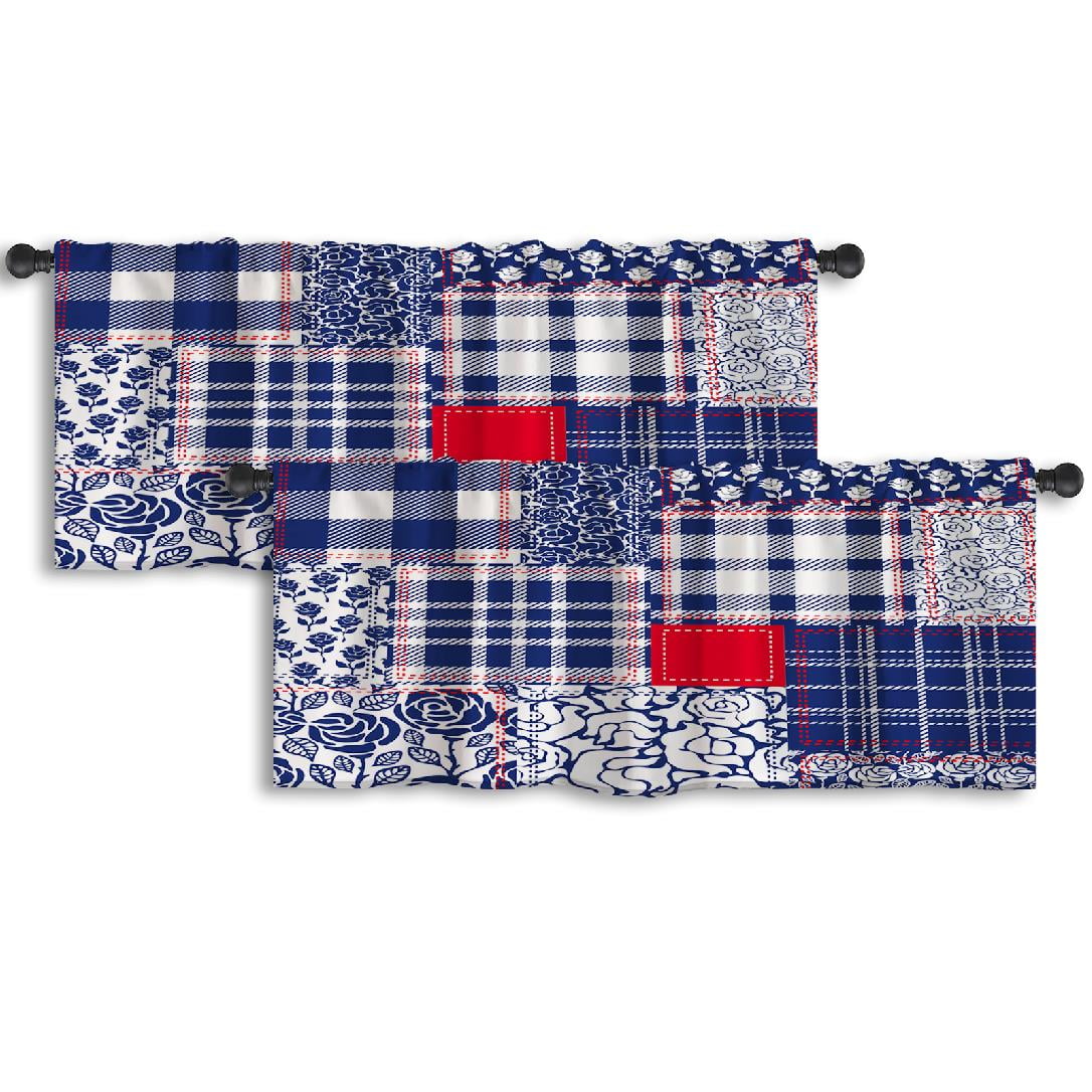 LALILO Kitchen Curtain Valance Old Map Treasure Island Pirate Rod ...