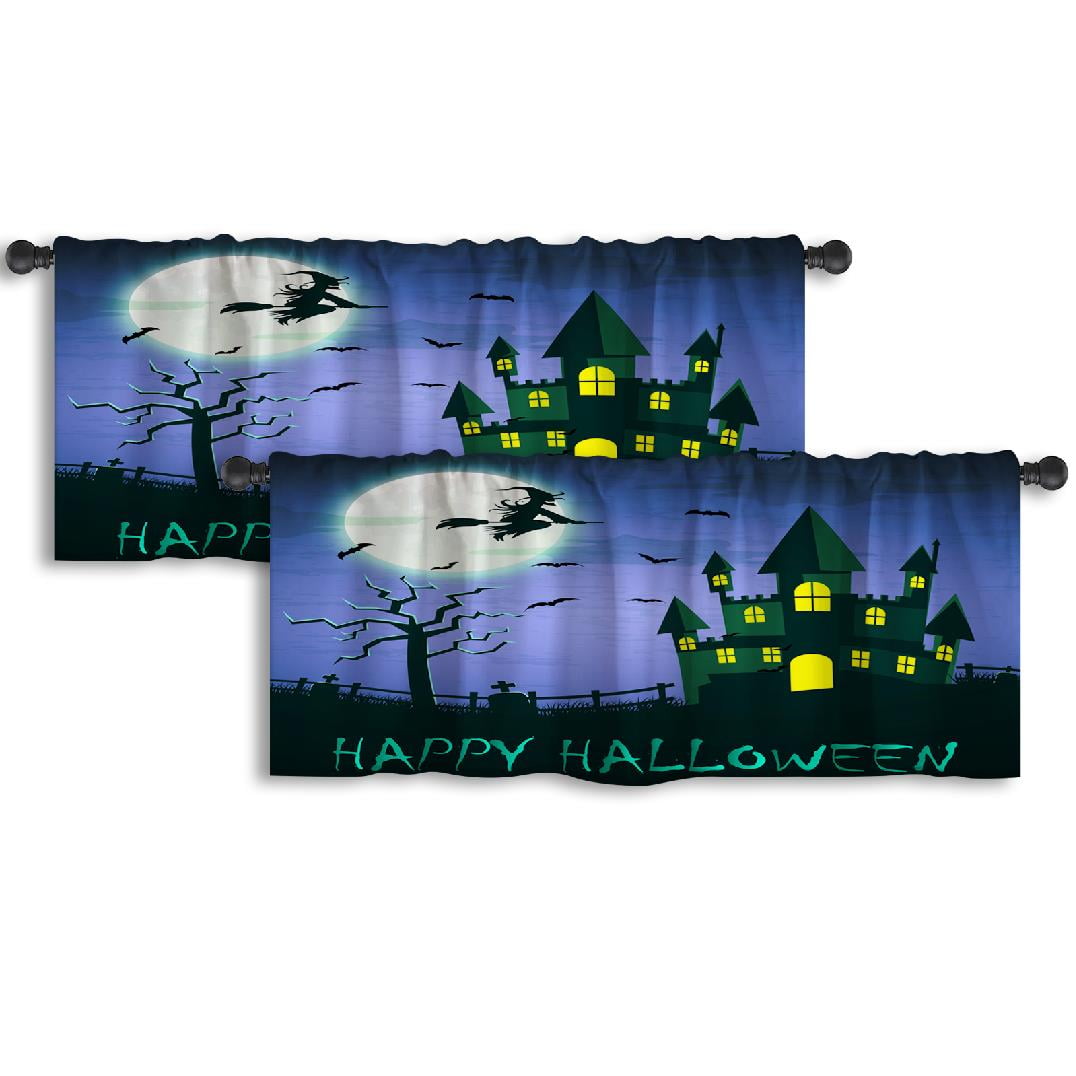 LALILO Kitchen Curtain Valance Sand Sahara Desert Desert Rod Pocket ...