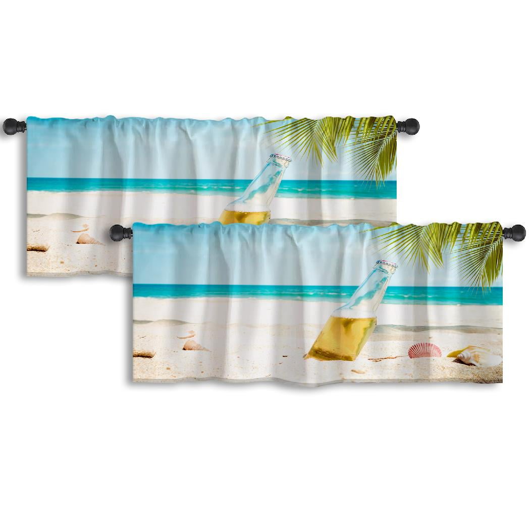 LALILO Kitchen Curtain Valance Utah Mountains Just North Salt Rod ...