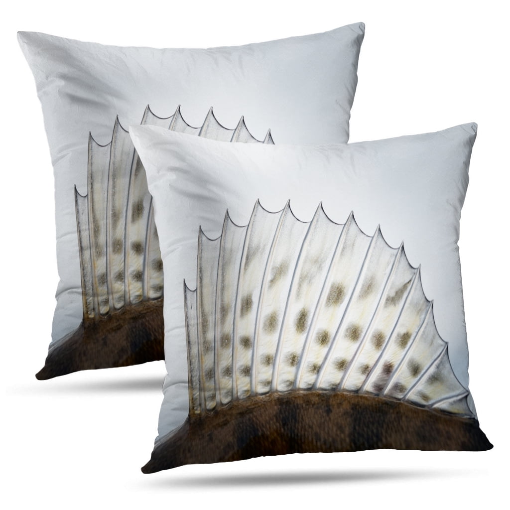 LALILO Throw Pillow Covers Fish Sharp Animal Catch Dots Fishing Life ...