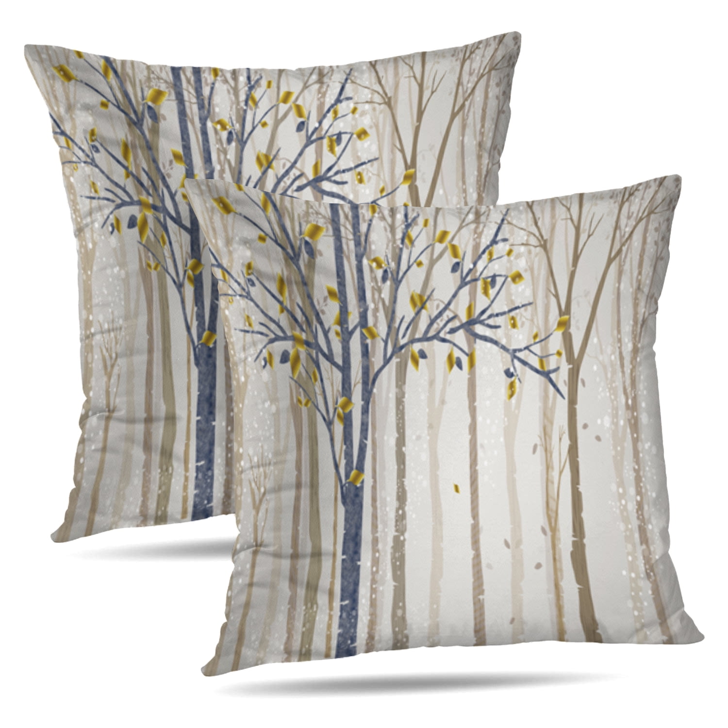 LALILO Throw Pillow Covers Forest Tree Autumn Beautiful Beauty Cushion ...