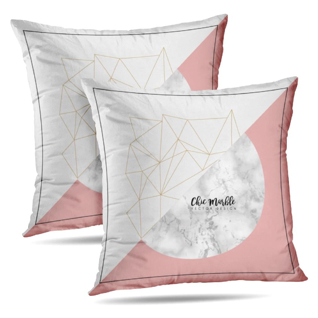 LALILO Throw Pillow Covers Modern Marble Marble Fashion Minimal Cushion ...