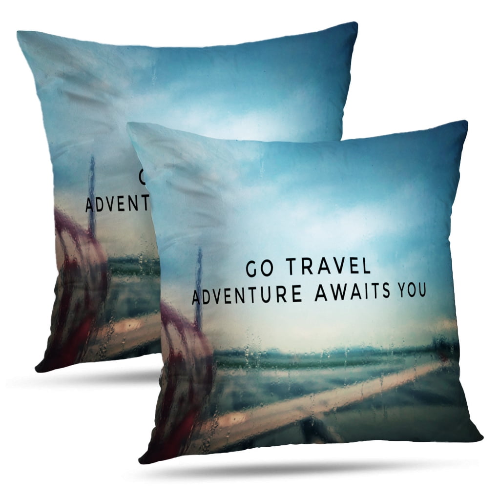 LALILO Throw Pillow Covers Motivational And Inspirational Quotes Go ...