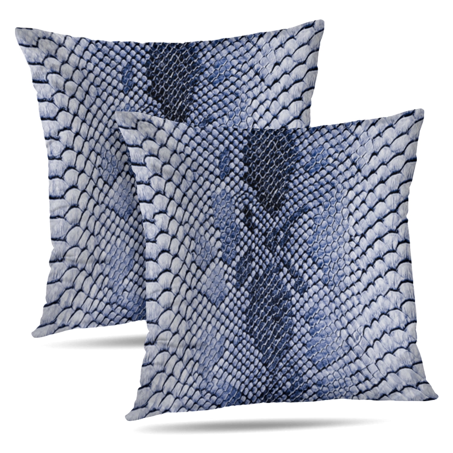 LALILO Throw Pillow Covers Snake Skin Art Color Surface Animal Cushion ...