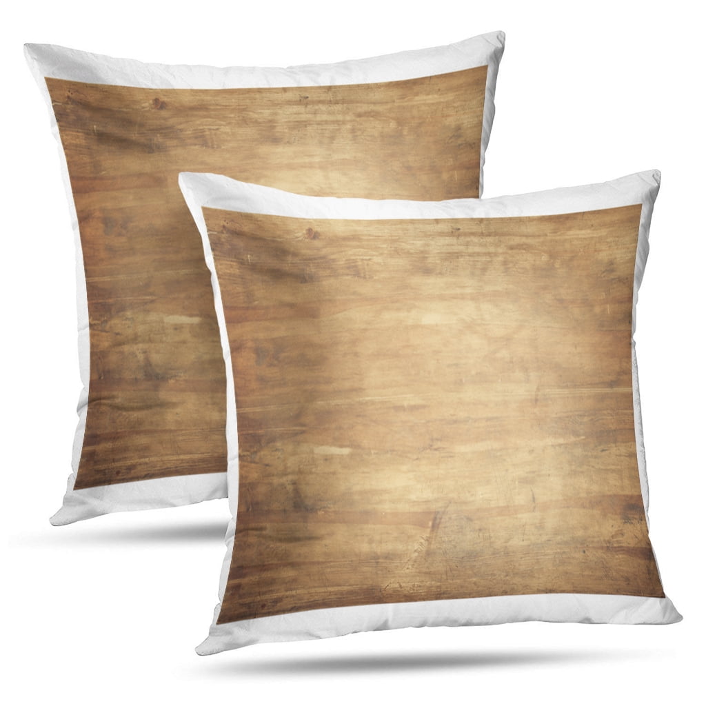 LALILO Throw Pillow Covers Wooden White Wooden Work Wood Desk Old ...
