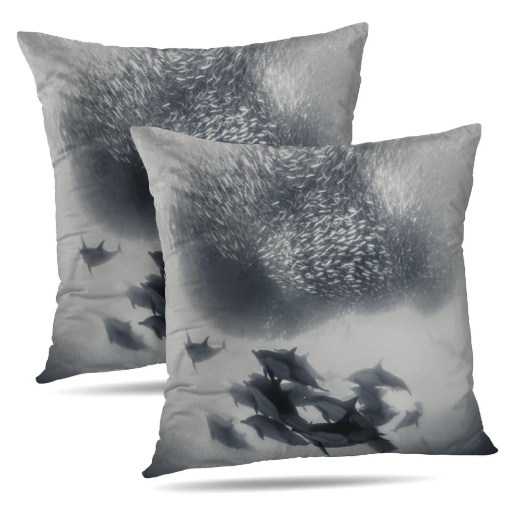 LALILO Throw Pillow Covers Working Together Team Round Ball Can Cushion ...