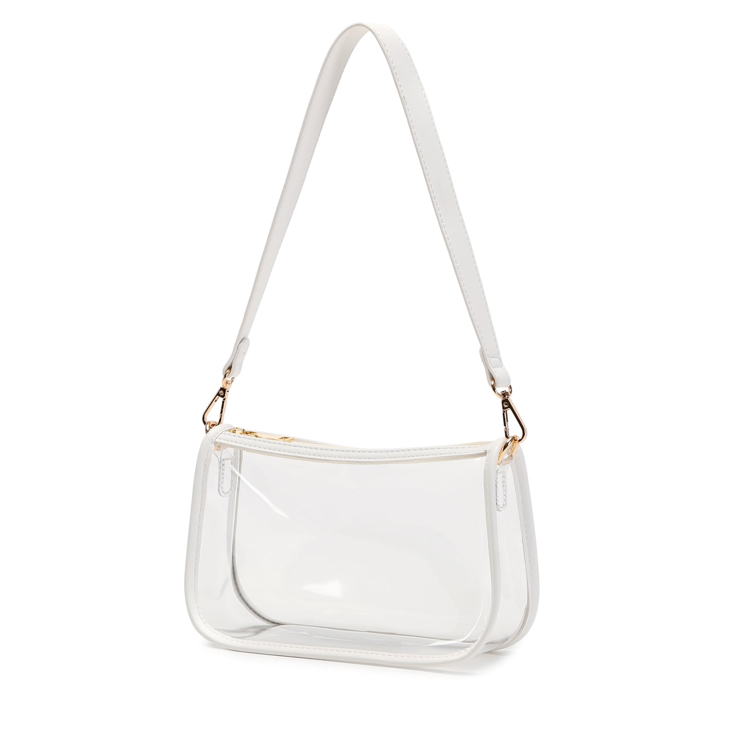 LAM GALLERY Clear Tote Bag Stadium Approved Clear Purse PVC Handbag ...