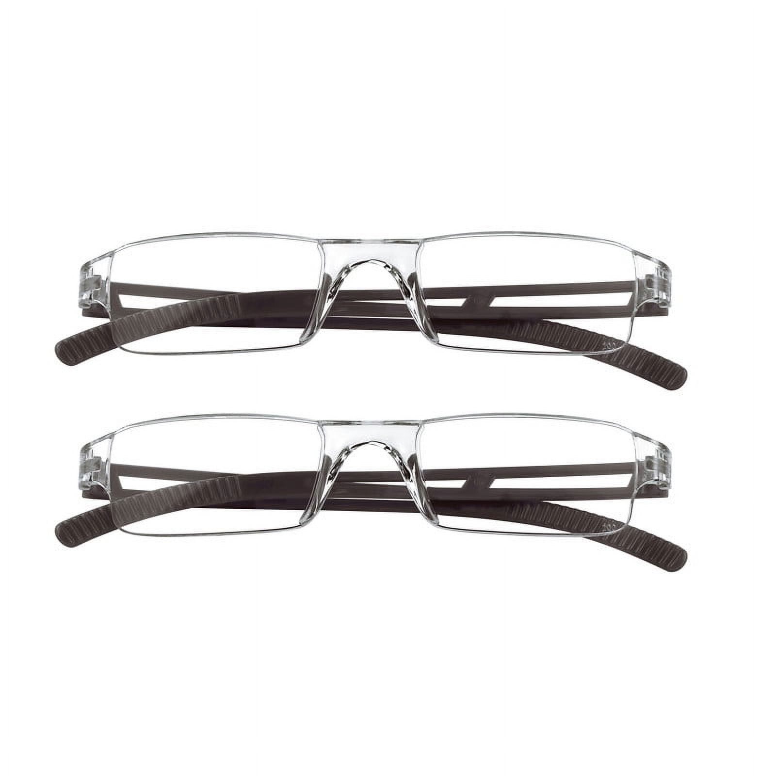 LAMBBAA 2 Pack Reading Glasses, Blue Light Blocking Computer Reading ...