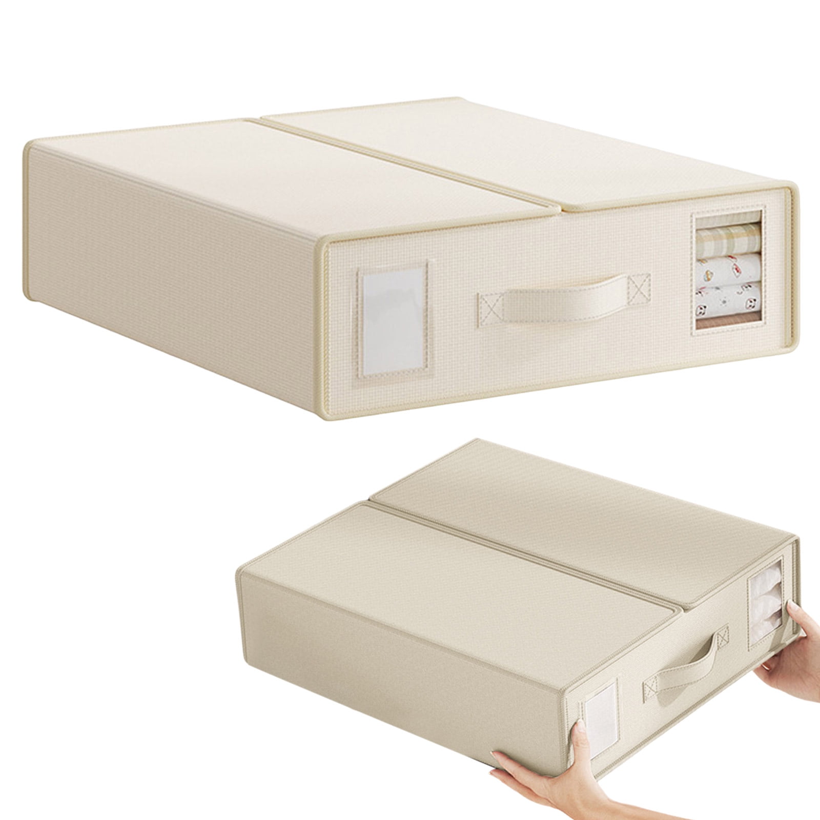 LAMDAWE Foldable Bed Sheets Set Organizers and Storage,Storage ...