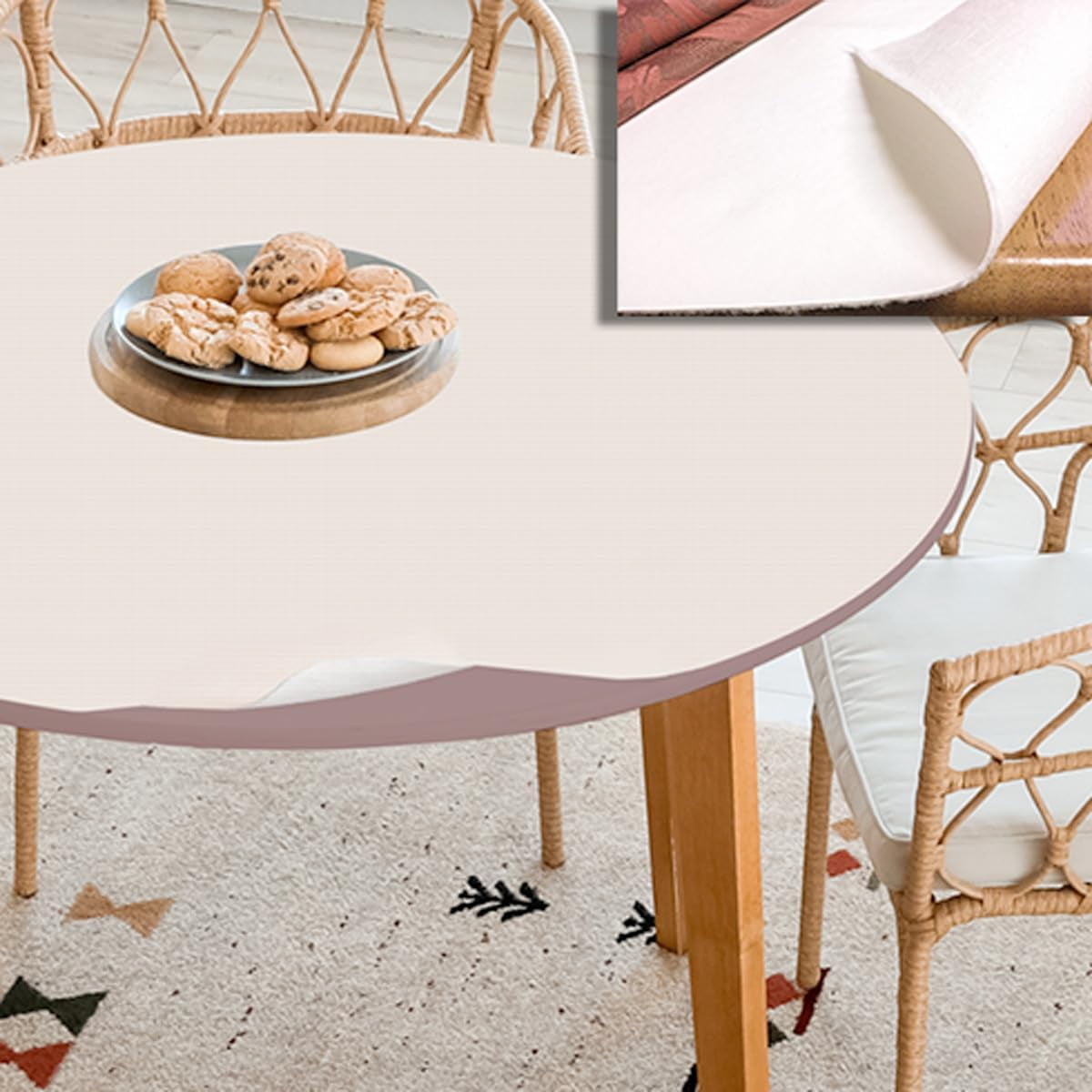 LAMINET - Deluxe Cushioned Heavy-Duty Customizable Table Pads - 70 ...