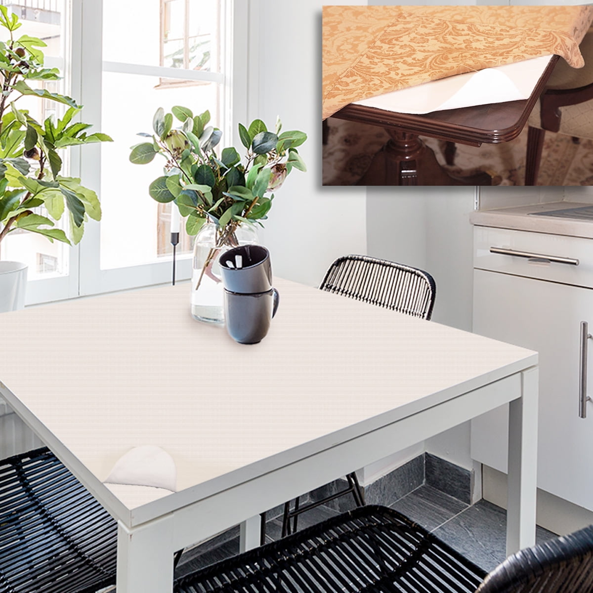 LAMINET - Deluxe Cushioned Heavy-Duty Customizable Table Pads - 70" x ...